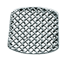 DENT Bracket Mesh Base Flad 3,8x3,8 mm 10EA - Buttons/Eyelets Bondable ...