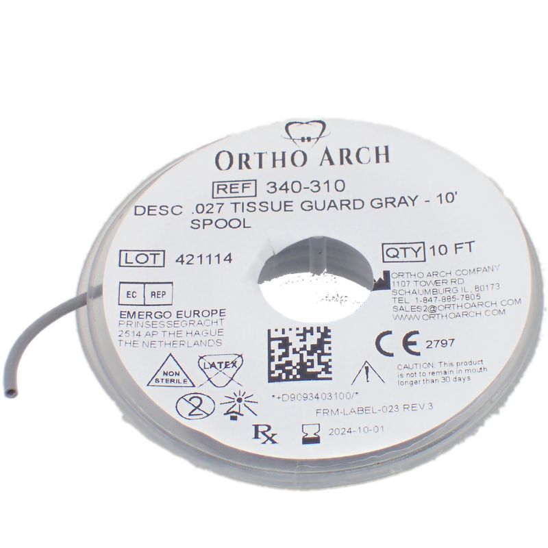 Tissue Guard Tube/Sleeve 10ft .027 Grå - Diverse Patient Komfort og ...